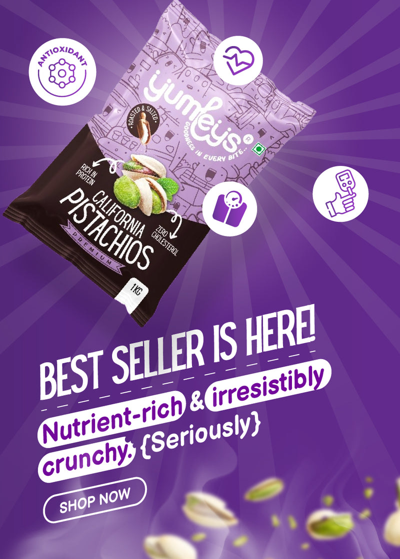 Buy Premium Nuts & Dry Fruits Online - Healthy Lifestyle | Yumleys