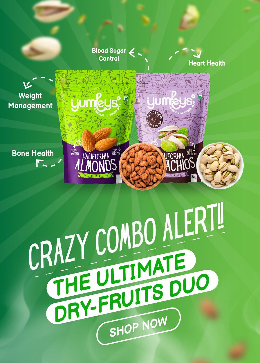 Buy Premium Nuts & Dry Fruits Online - Healthy Lifestyle | Yumleys